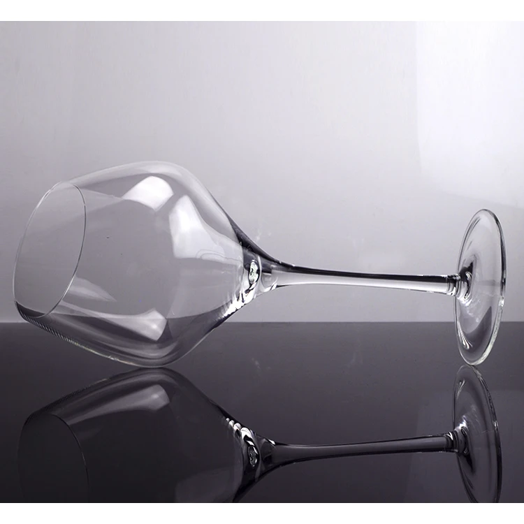 600ml Angled Rim Magnum Slanted Wine Glasses - Perfect for Parties