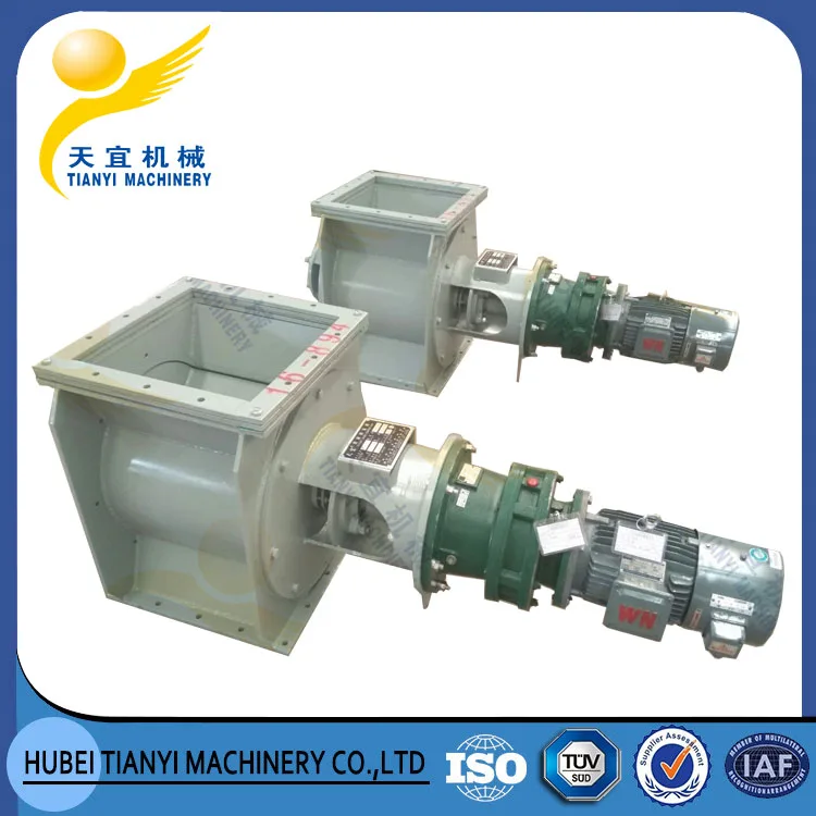 China Industrial Dust Collector Airlock Rotary Discharge Valve With Low ...