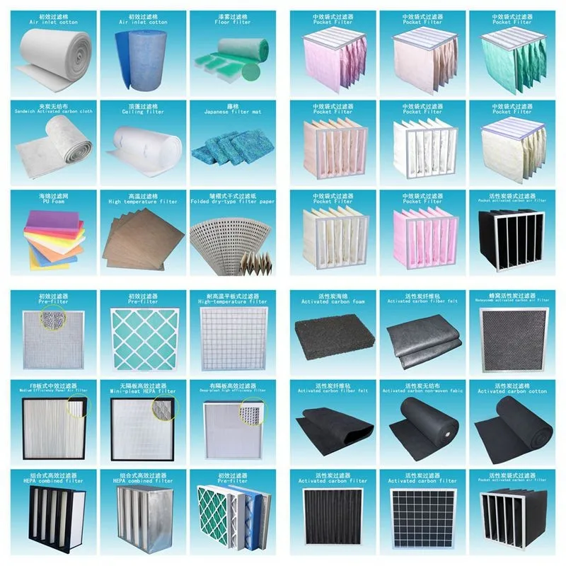 F6 Pocket Air Filter - Synthetic Fiber for Medium Filtration