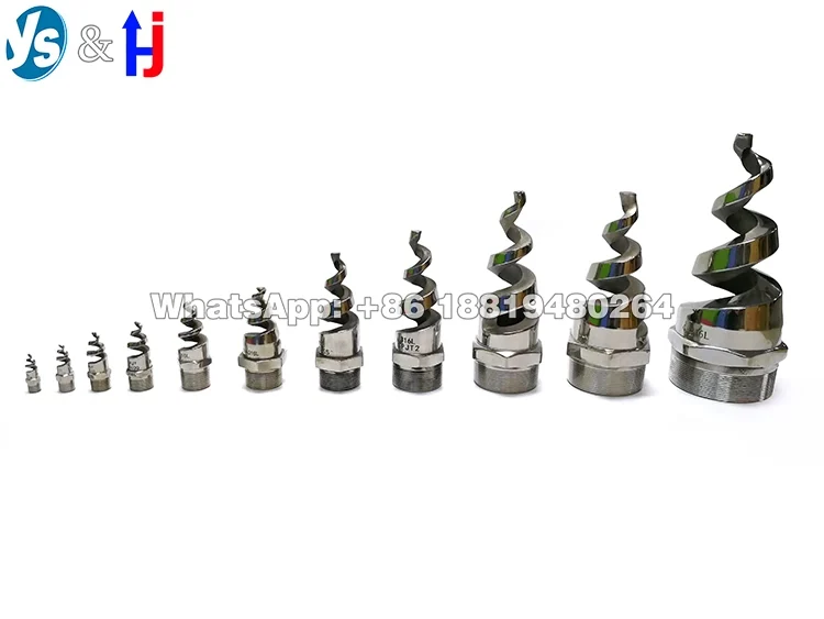 HHSJ Nozzle, Flue Gas Desulfurization Spiral Nozzle, SS316L Full Cone ...