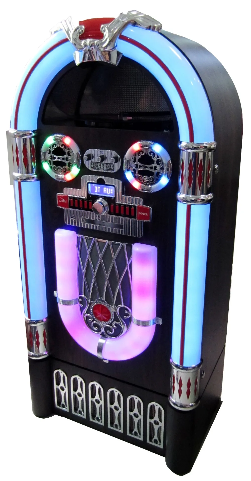 2018 heißer Verkauf Retro Jukebox mit 3 Geschwindigkeit Plattenspieler ...