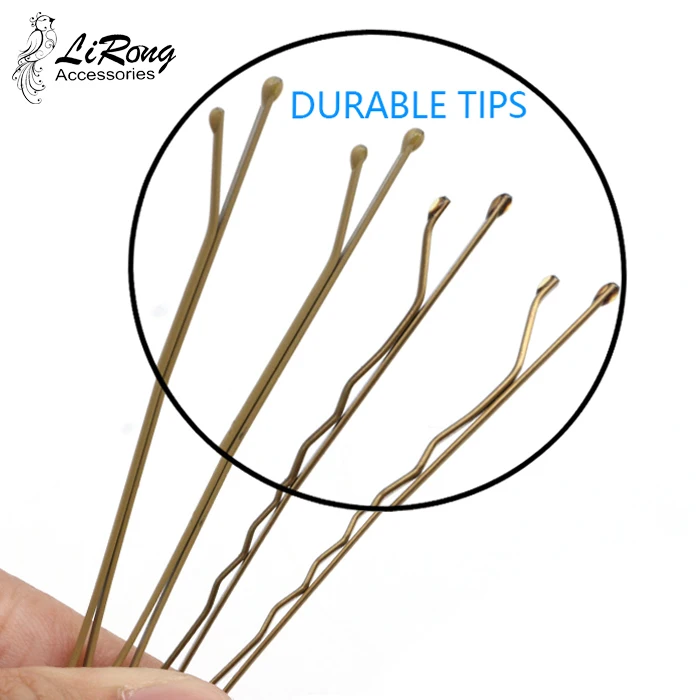 Wholesale Long Lasting Gold Bobby Pin Basic Size 5cm 7cm Steel For ...