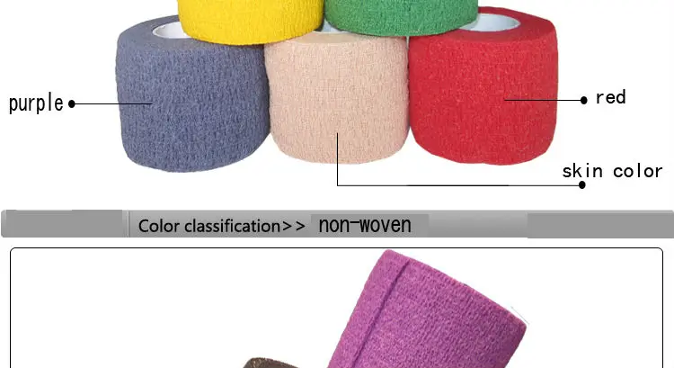 Stopping Bleeding Adhesive Tape/elastic Adhesive Bandage - Buy Elastic ...