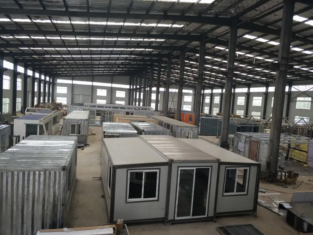 20ft Foldable Prefab Kitchen Bathroom Container Portacabin