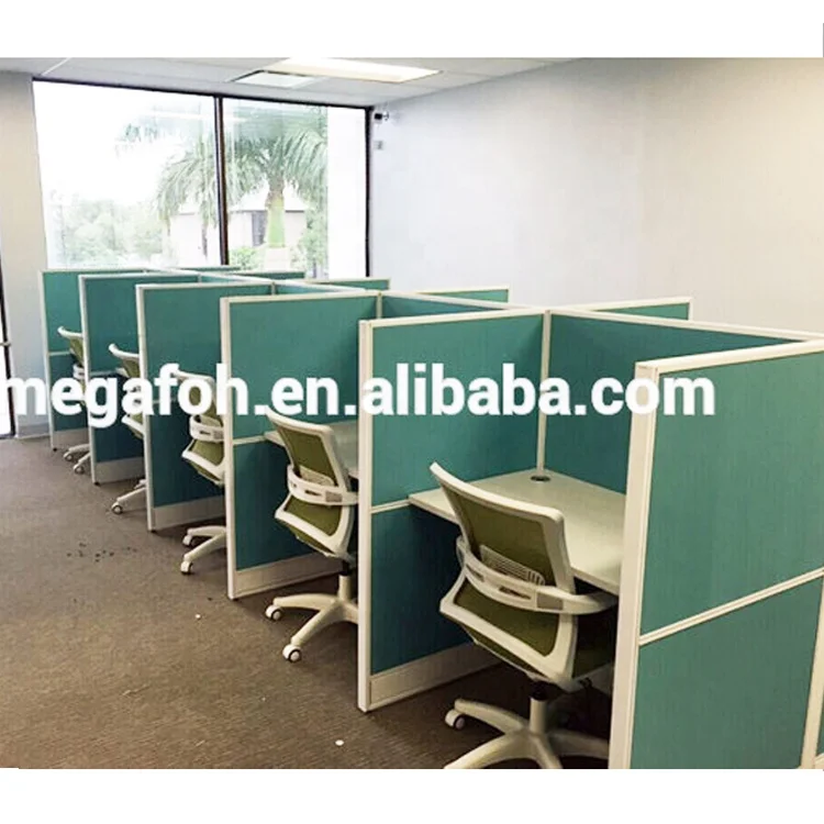 Contemporary Design Office Cubicle For 4 Person (foh32-d4) - Buy Office ...