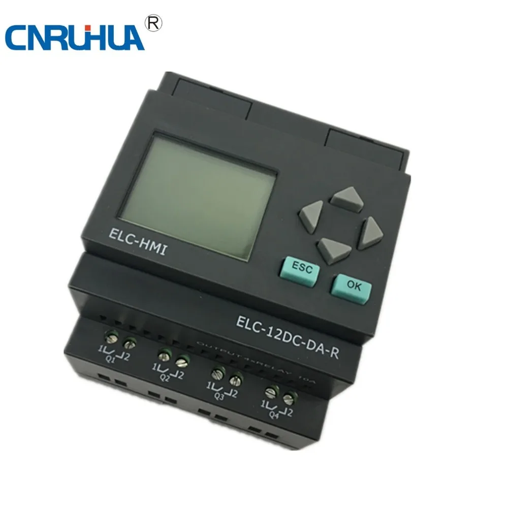 analog input 12V mini PLC logic controller with LCD Products from ...