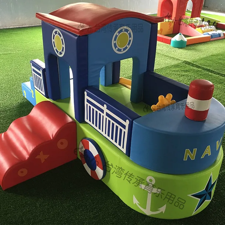 Indoor Sensory Classroom - Soft Play Children’s Toy Boat