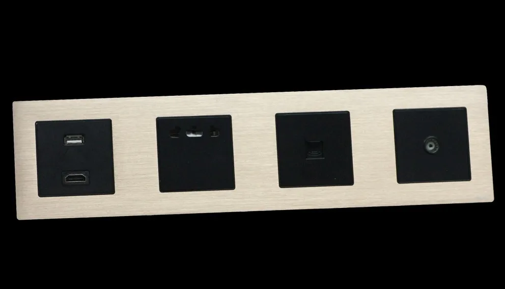 Multimedia Panel Power Socket Audio Outlet - Buy Audio Outlet,Power ...