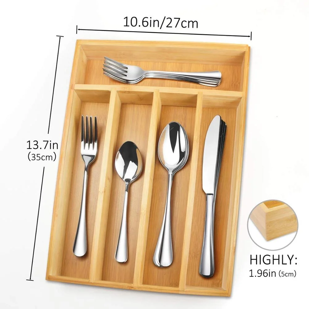 24 Pcs Buffet Cutlery Flatware For Food Server In Organizer,Silverware ...