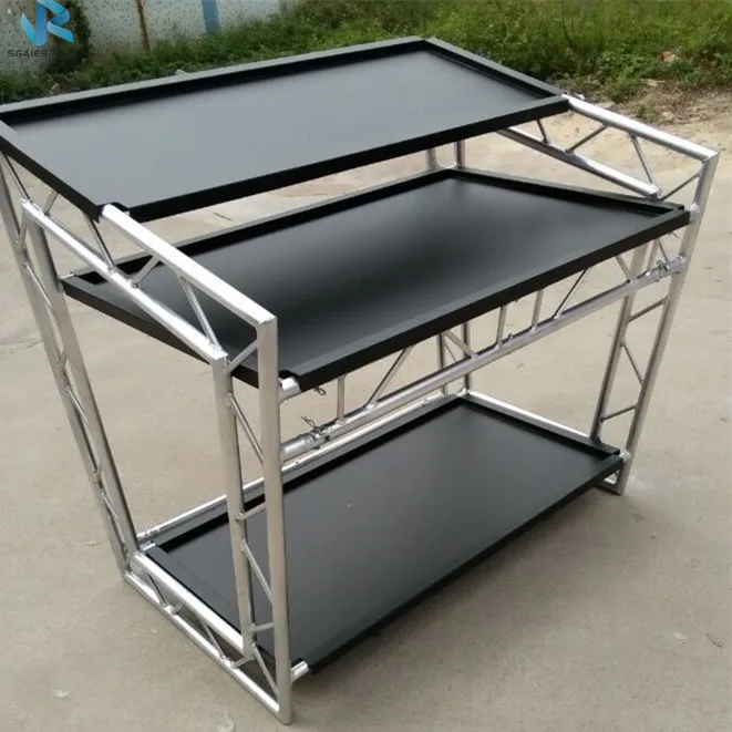 DJ Truss Table - Portable and Movable Aluminum Bar Counter