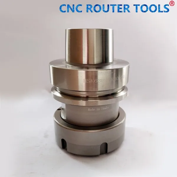 HSK Collet Chuck er40 tool holder for HSK63F Power spindle OEM 12kw ...
