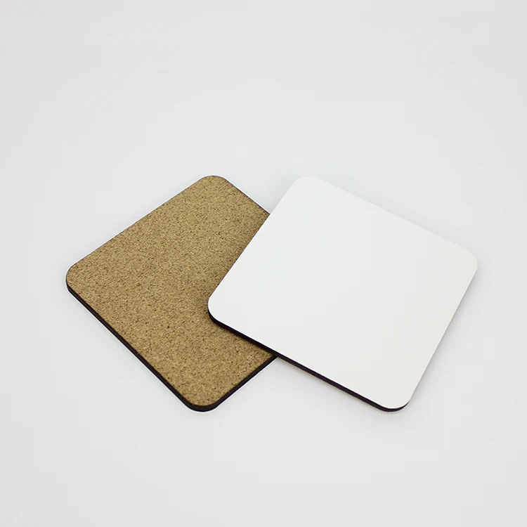 Cork Photo Slate Sandstone Coasters - Sustainable & Stylish