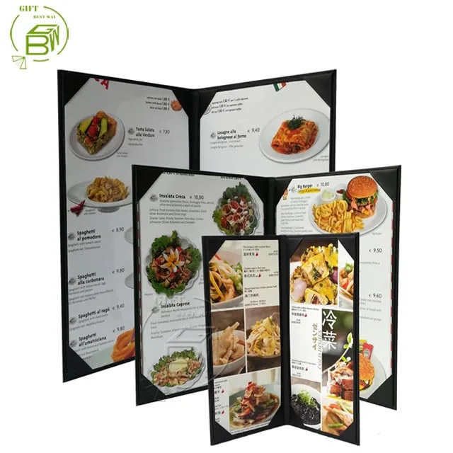 GBW Menu Covers - Stylish & Durable Solutions for Restaurants