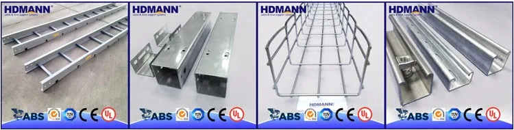 HDMANN Perforated Cable Tray Cover Clamp – Durable Steel Design ...