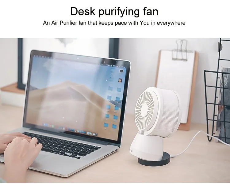 New Innovation Air Purifier With Hepa Filter Usb Charging Portable Desk ...