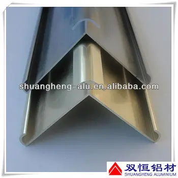 Aluminum Profile/double Angle Extrusion - Buy Aluminum Double Angle ...