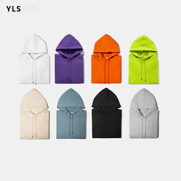 Winter 350gsm Fleece Multi Colored Hooded Sweatshirts Custom Hoodies ...