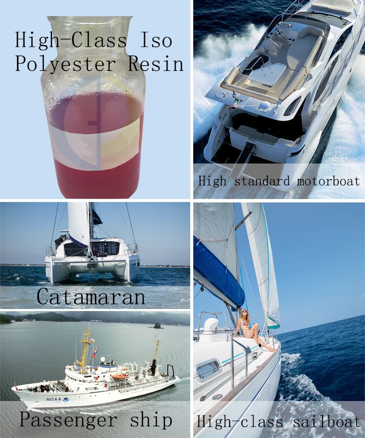 Promoted Thixotropic Isophthalic ISO Resin for Fiberglass Boats