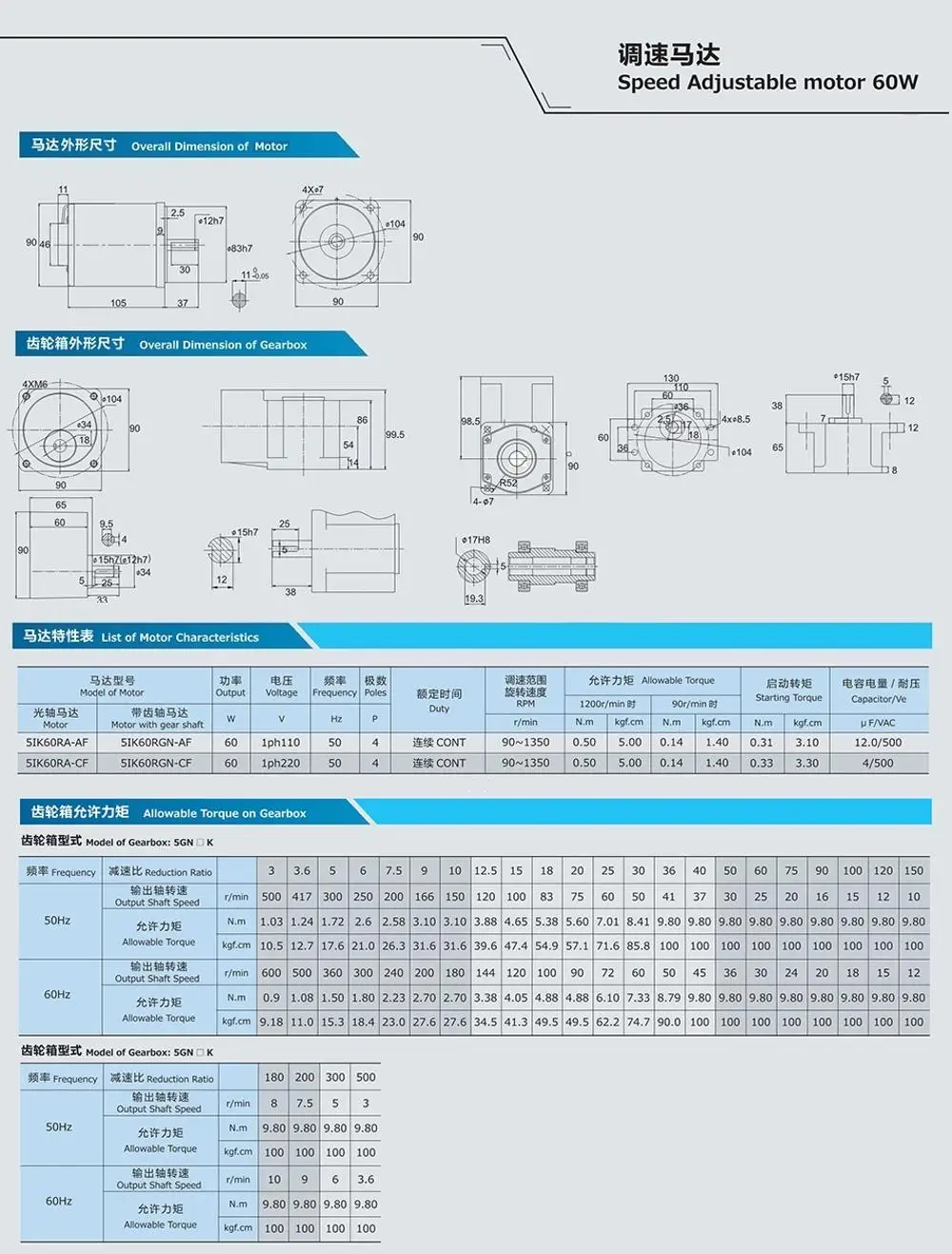 Small Variable Speed Electric Motor - Buy Small Variable Speed Electric ...