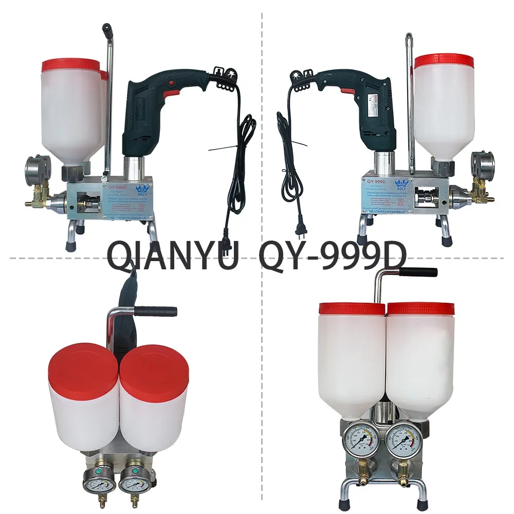 High Pressure Double Components Injection Grout Machine Two Component ...