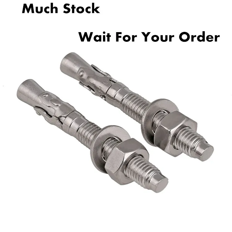 M6 to M30 Stainless Steel Wedge Anchor Bolts - Customized Service