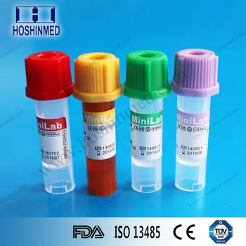 Edta K3 Medical Micro Blood Collection Tube/blood Vacutainer - Buy ...