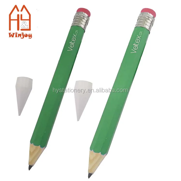 Small Order Accepted Large Octagonal Shape Wooden Pencil Custom - Buy ...