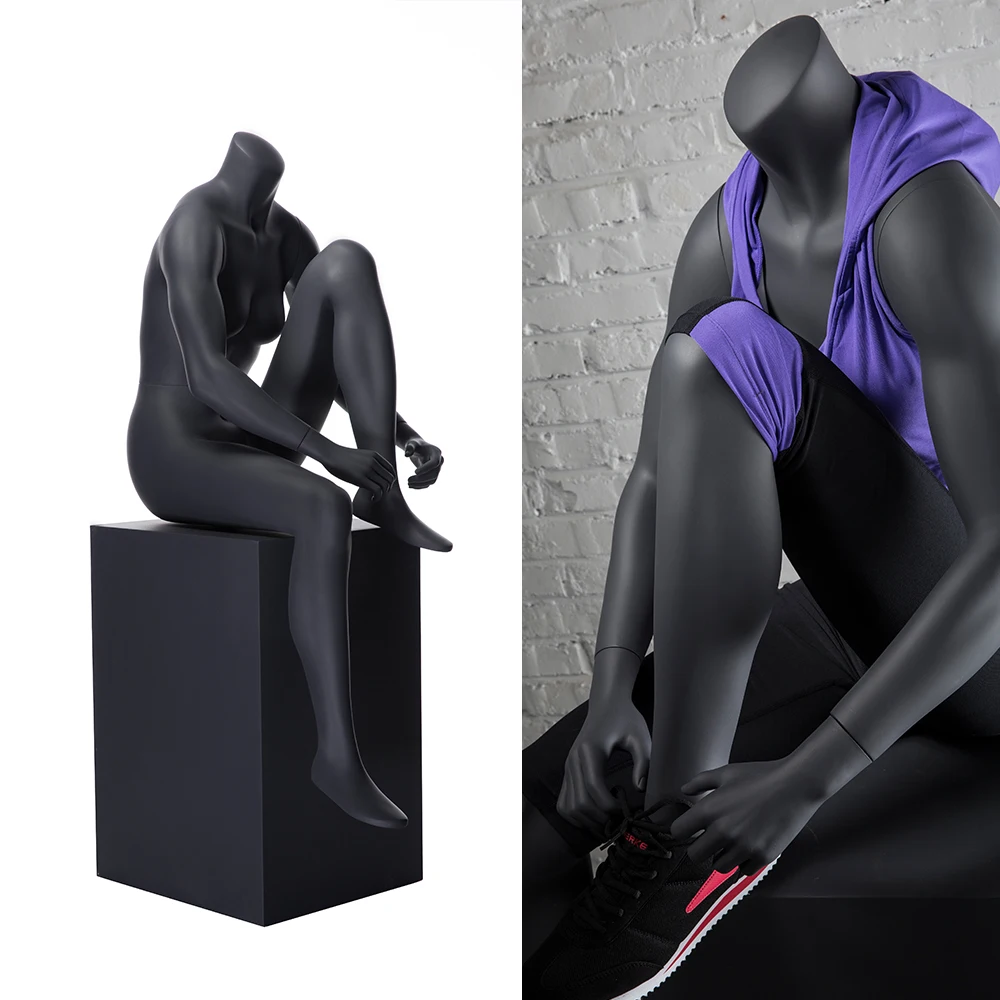 Female Sports Model Muscle Woman Mannequin Props Female Body Sports ...