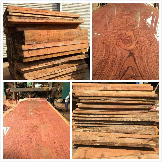 Expensive Hardwood Kevazingo Logs - High-End Furniture Wood