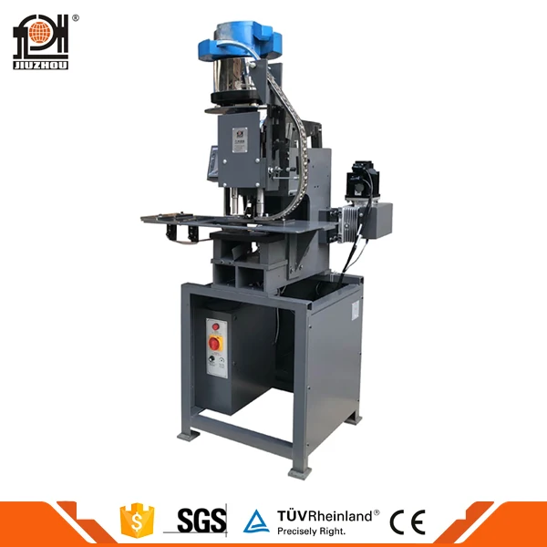 Servo Motor Automatic Hole Punching And Finger Ring Eyelet Riveting ...
