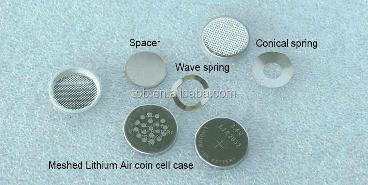 Tob Cr2032 Coin Cell Battery Cases With O-ring For R&d - Buy Coin Cell ...