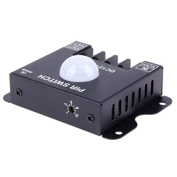 12 Volt Automatic Light Switch LED Sensor Switch Timer Delay