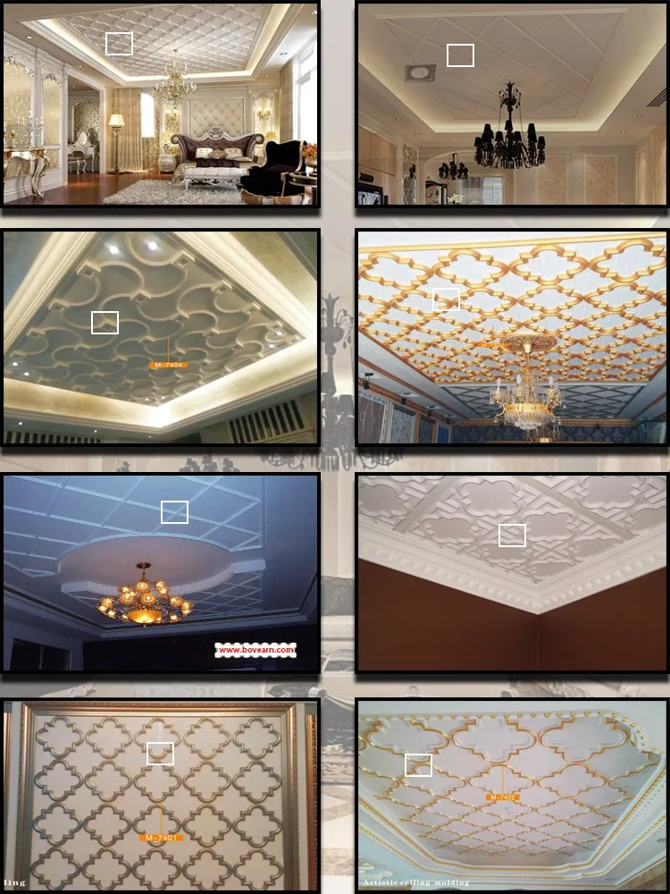 Wholesale Polyurethane PU Classic Artistic Ceiling Decor