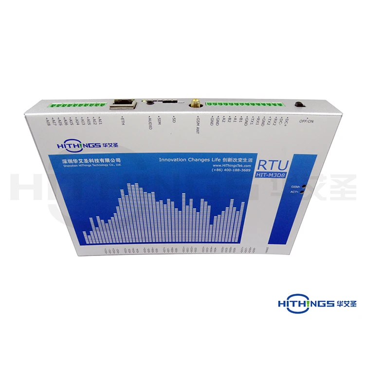 Lora Wireless Temperature Sensor RTU Scada System Modbus Gateway ...