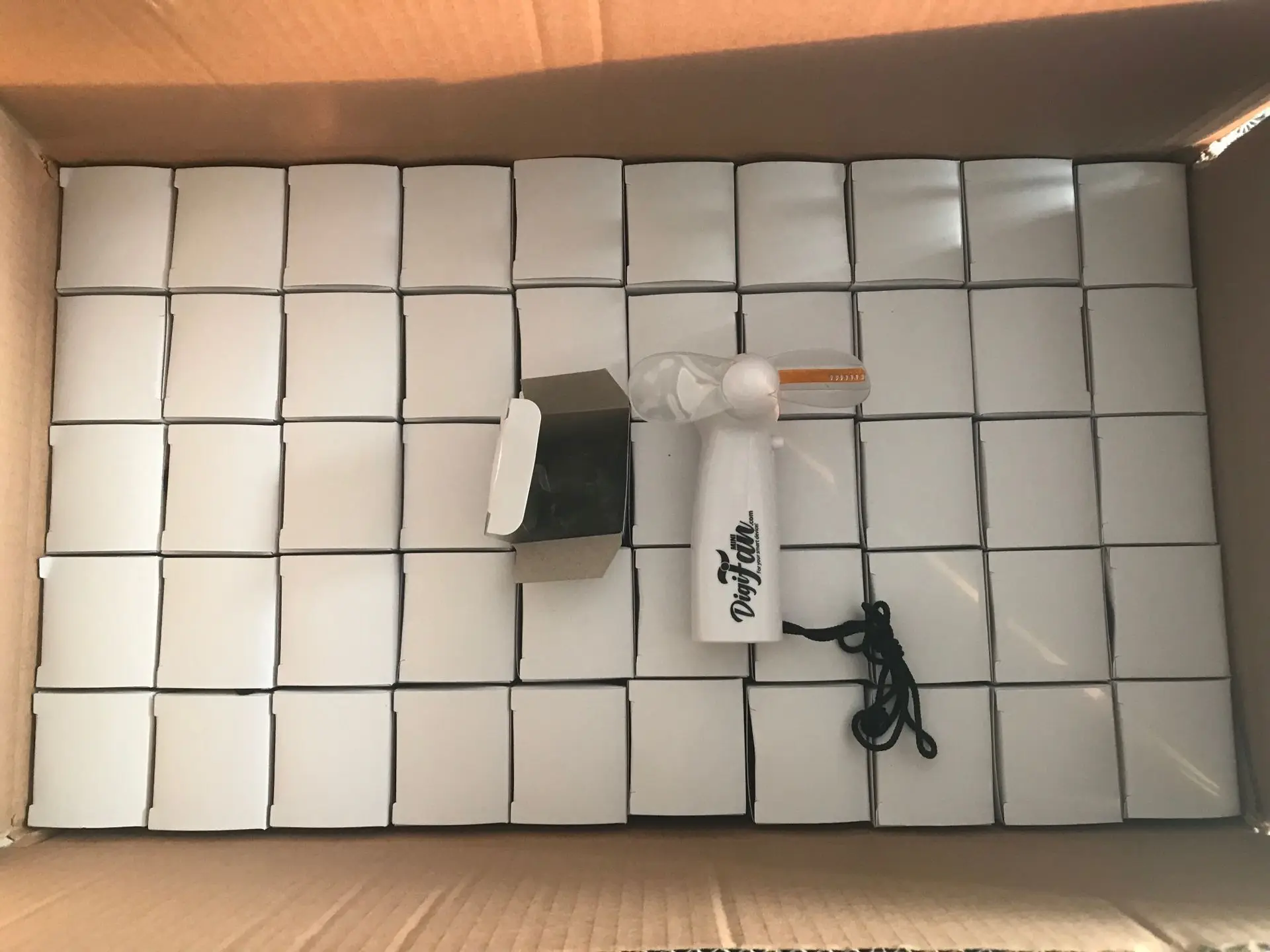 Programmable Led Custom Message Fan Promotional Fan - Buy Led Custom ...