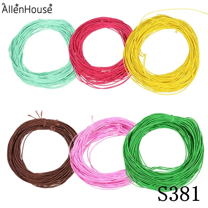45 Yards/roll White Color 1mm Elastic Rubber Rope String/elastic Tow ...