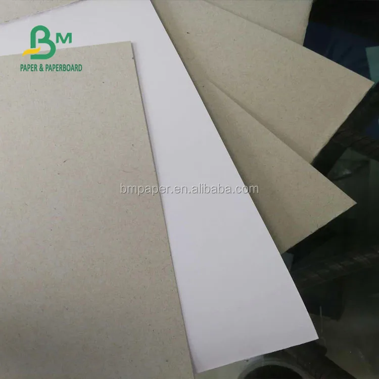 Recycled Clay Coated Box Board (CCNB) with Grey Back 16pt