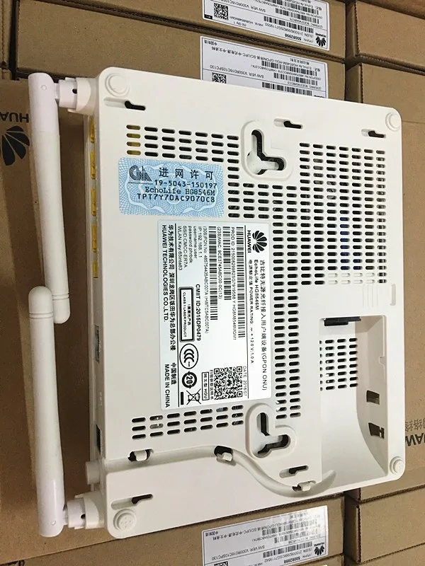 Hg8546m With 4 Lan Ports,1 Phone Ports,And Wifi - Buy Gpon Ont,Huawei ...