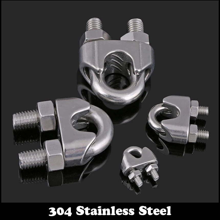 Stainless Steel Wire Rope Clamps - Durable & Reliable