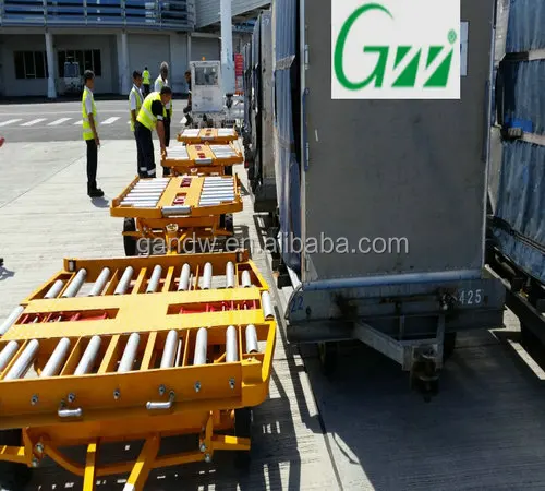 5ft 1.6t Aviation Container Dolly Airport Pallet Dolly Ake Ld1 Ld2 Ld3 ...