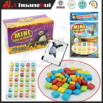 Cartoon Panda Bubble Gum / Mini Gum With Tattoo In Tablet - Buy Bubble ...
