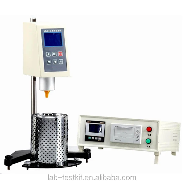 Lab Heating Type Brookfield Rotational Viscometer for Bitumen Asphalt ...