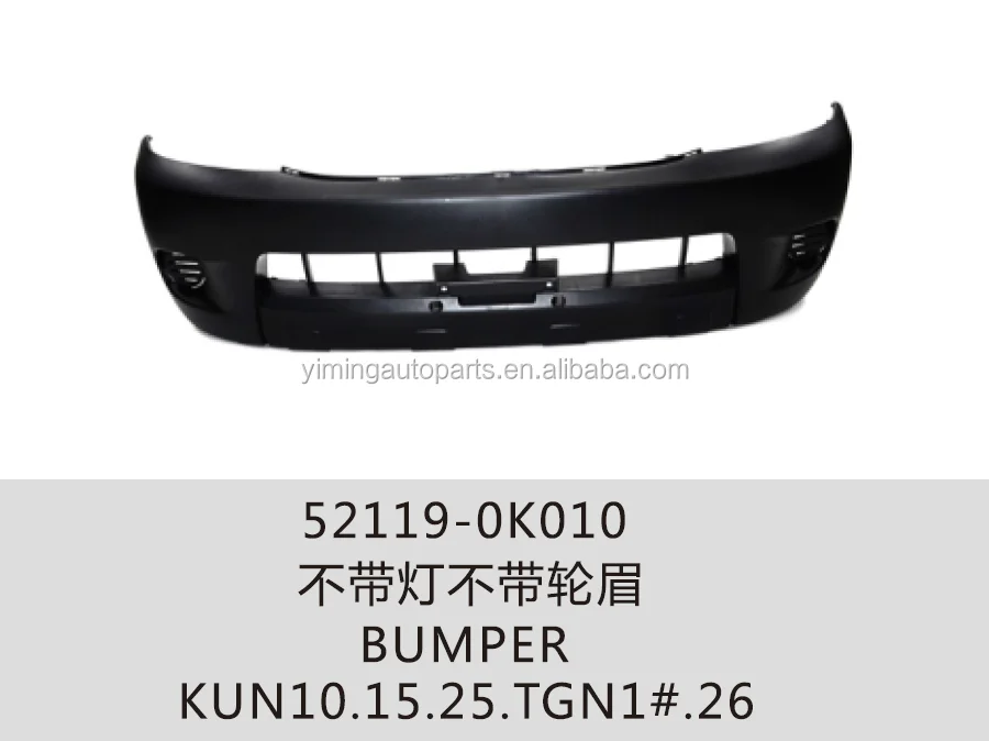 Parachoques Delantero 52119-0K010 para Hilux Vigo 2004-2008| Alibaba.com
