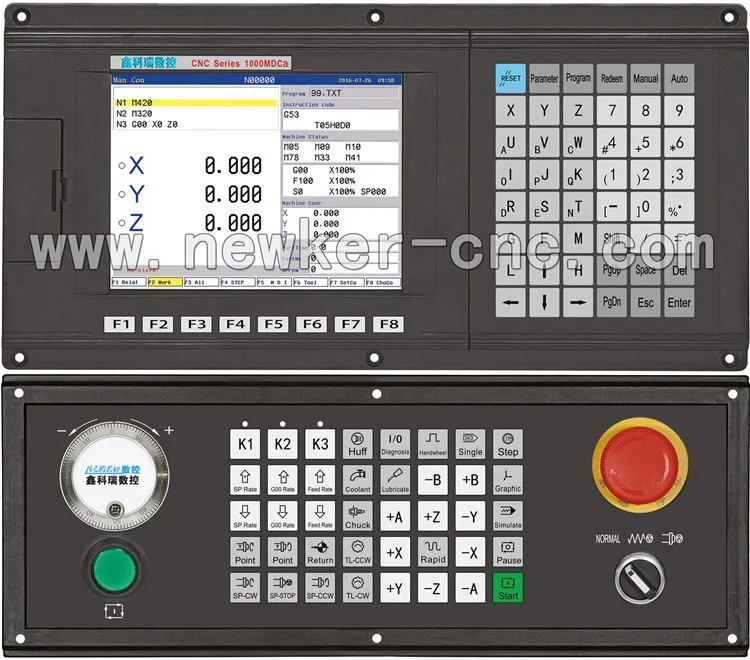 3 axis cnc control panel cnc control system NEW1000MDCa-3 fo Products ...