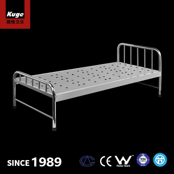 Stainless Steel Dormitory Cheap Metal Adult Single Bed Sale Iron Metal ...