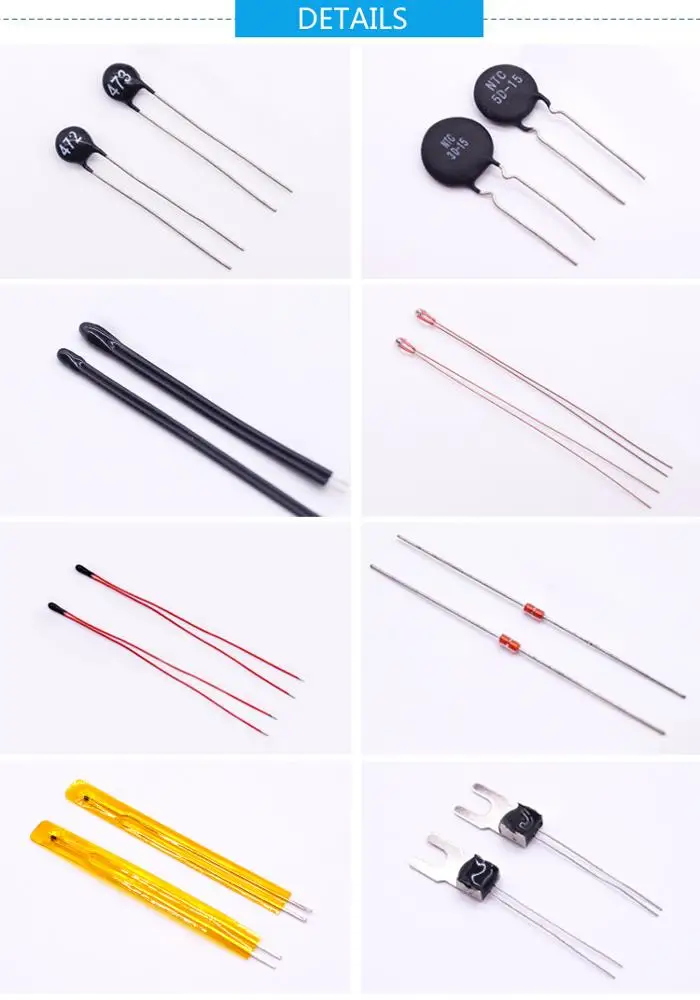Exposy Sealed Compensation NTC Thermal Resistor 100kohm