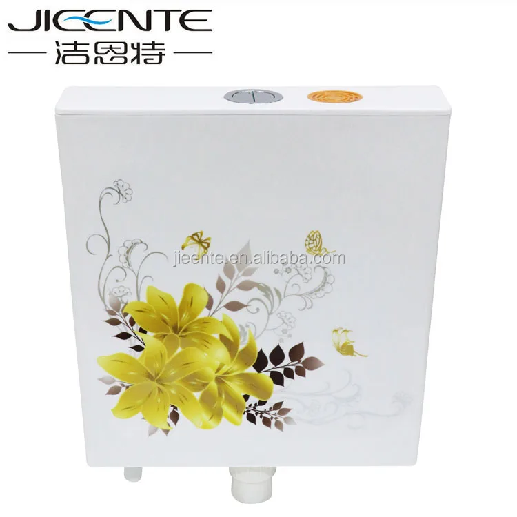 Indian Market Low Water Pressure Slim Cistern Flush Tank - Buy Cistern ...