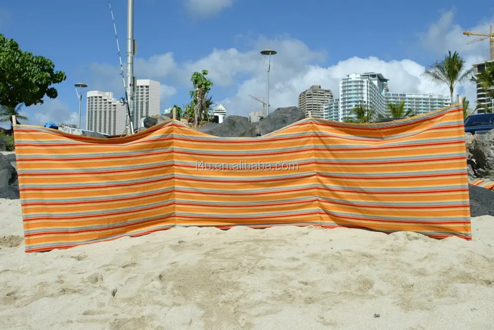 Beach Windbreak 5 Pole Wooden Windbreak Screen - Buy Beach Windbreak ...