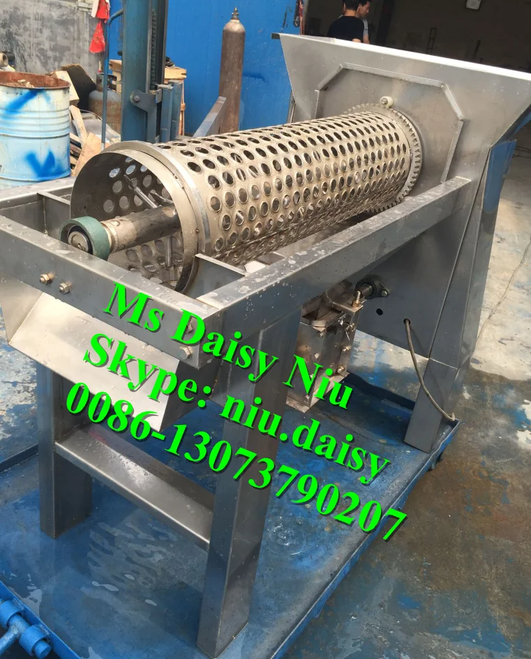 Efficient Grape Crusher Destemmer - 1000-2000kg/h Capacity