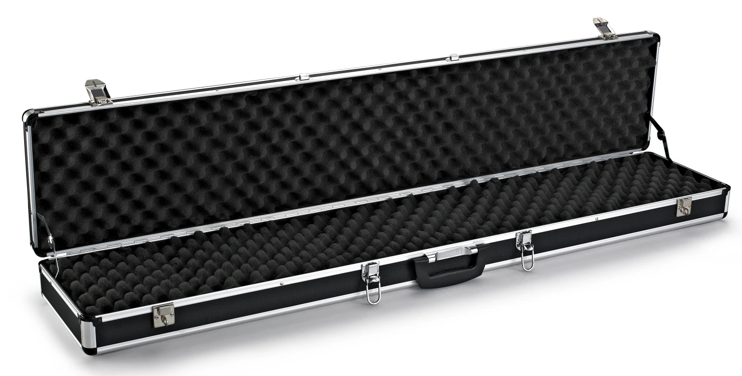Aluminum Portable Gun Storage Case Gun Box With Customized Foam Inside ...